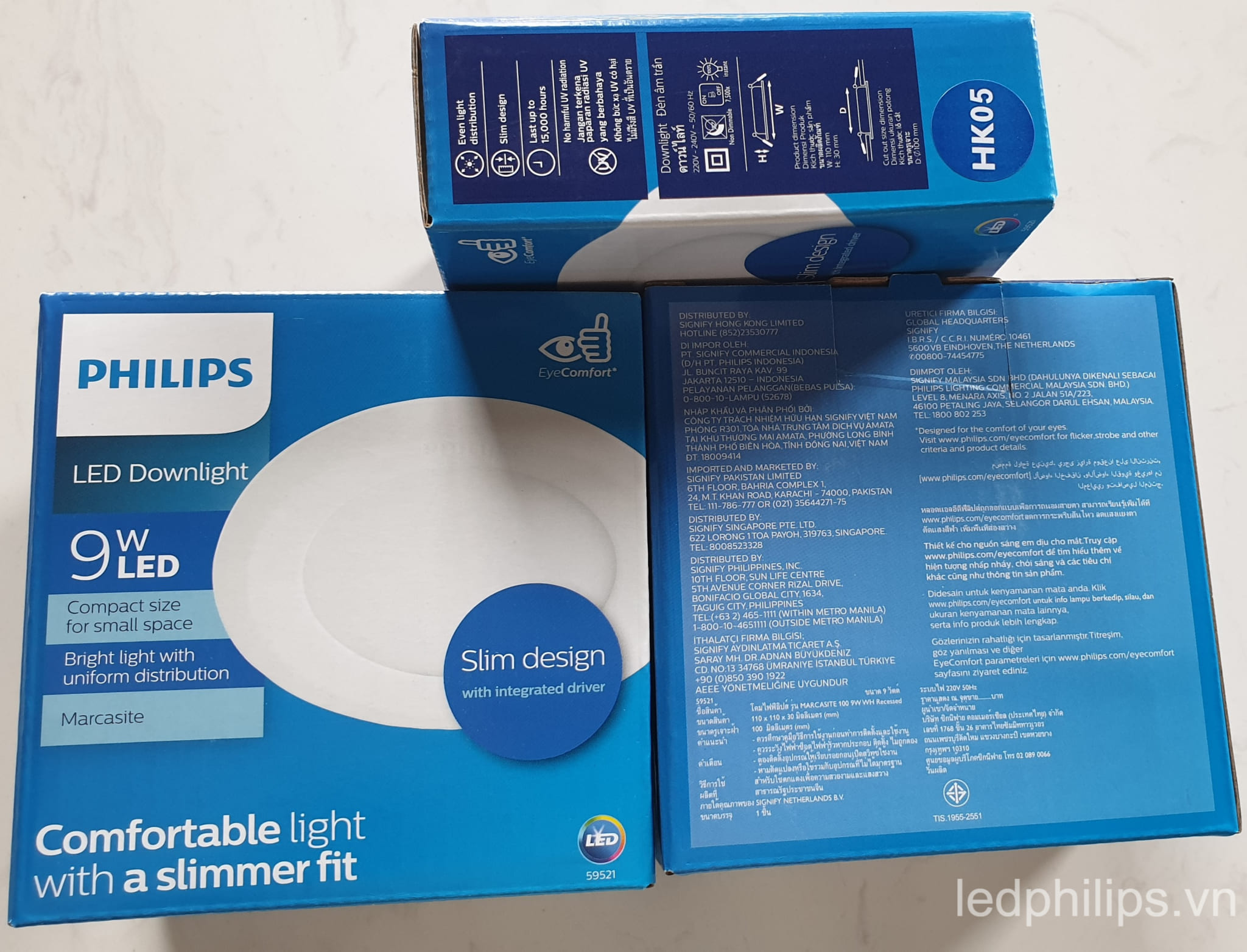 Đèn Downlight Led Philips 59522 Marcasite 12W 4000K ánh sáng trung tính ...