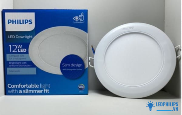 Đèn Downlight Led Philips 59522 Marcasite 12W 4000K ánh sáng trung tính ...