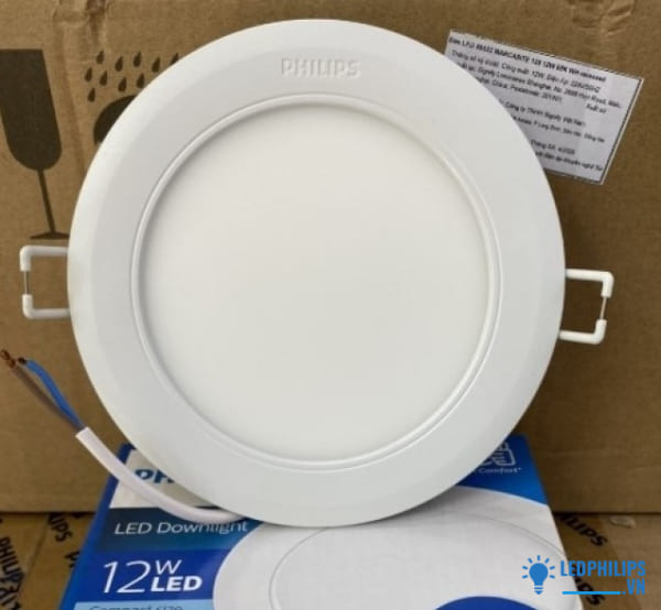 Đèn Downlight Led Philips 59522 Marcasite 12W 4000K ánh sáng trung tính ...