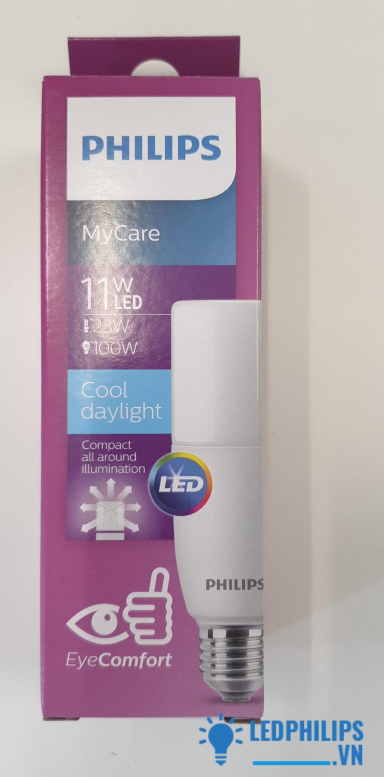 Bóng Led DLStick 11W 6500K E27 220V - Led Philips
