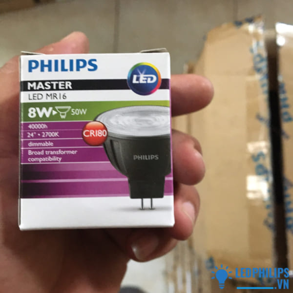Bóng Master Led 6.5-50W 927 12V MR16 10D Dim - Led Philips