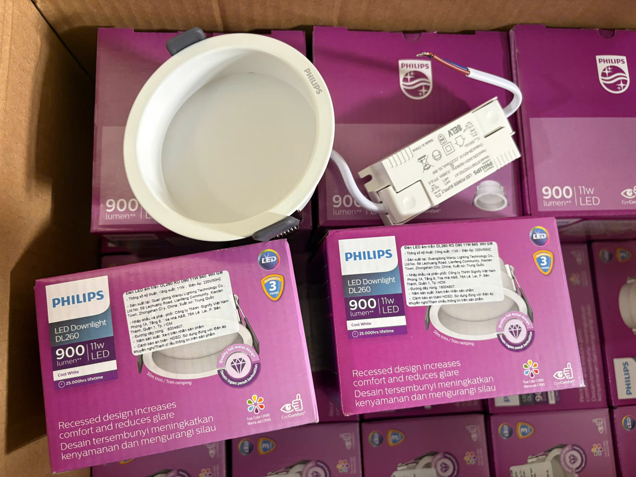Đèn Downlight âm trần Philips DL260 RD 090 11w 965/940 - Led Philips